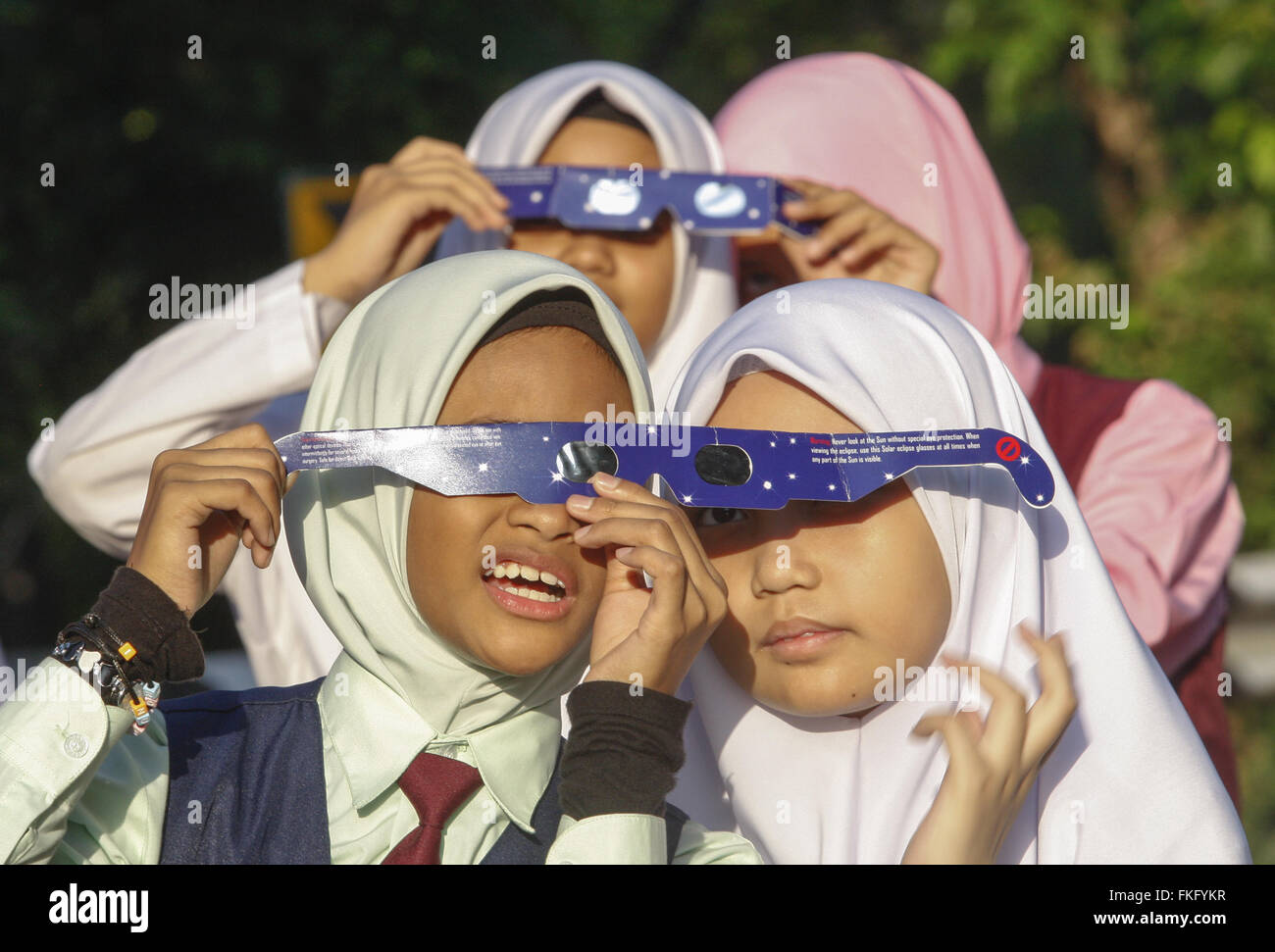 Kuala Lumpur, Malaysia. 9th Mar, 2016. Malaysian School Children ...
