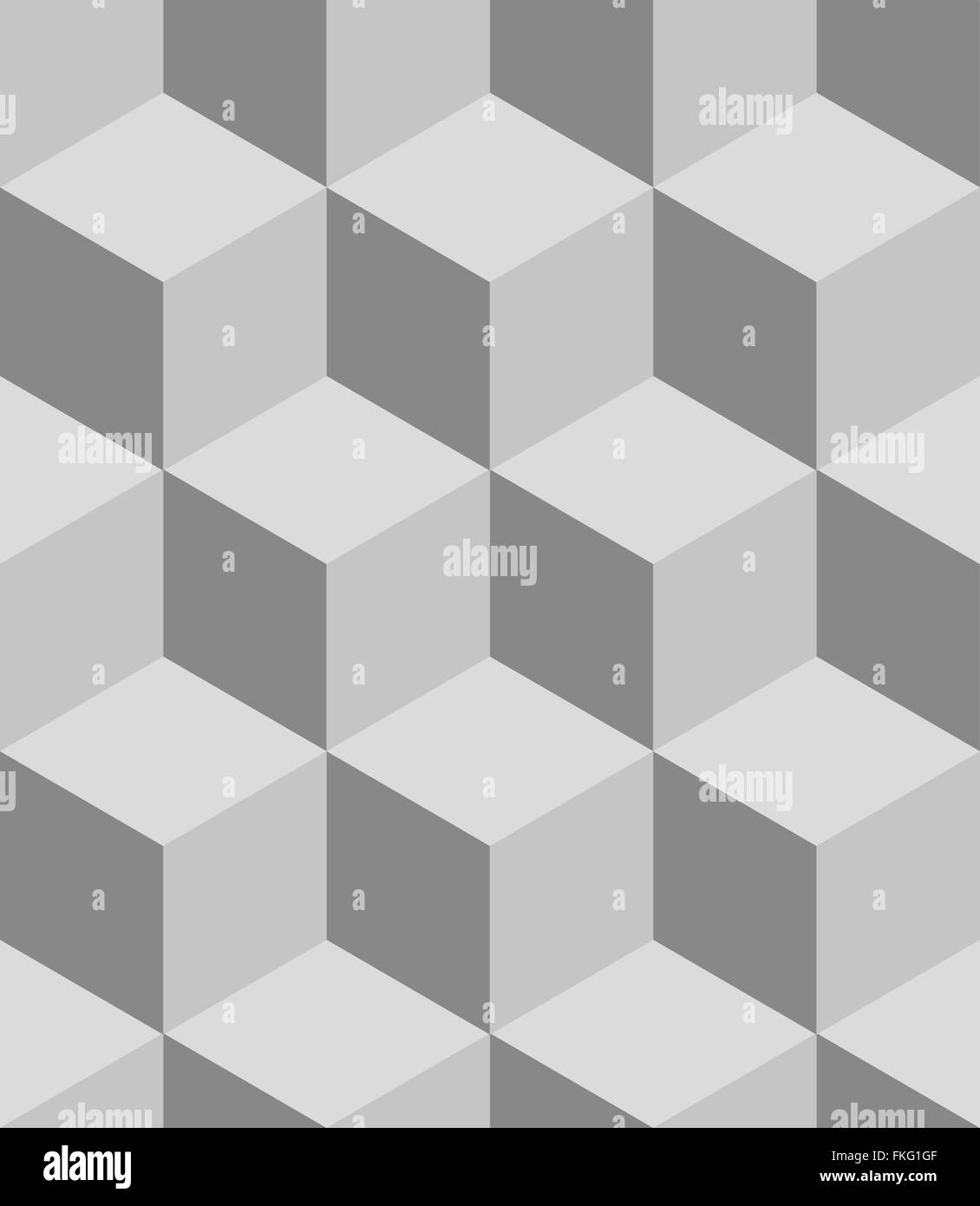 Isometric cubes seamlessly repeatable pattern. 3D cubes background ...