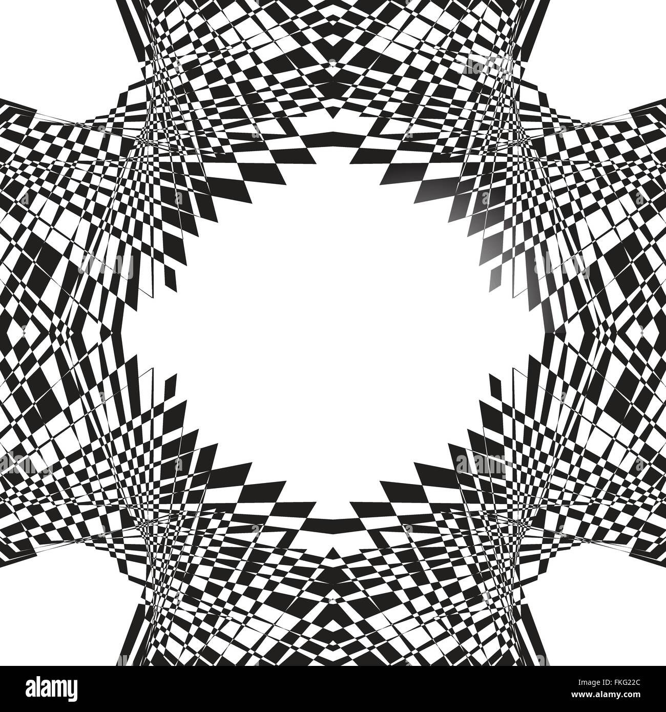 Repeating mirrored pattern Stock Vector Images - Alamy