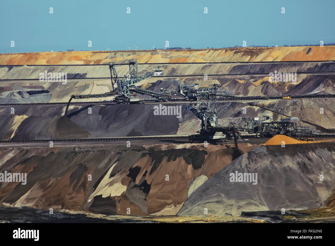 Lignite surface mine hi-res stock photography and images - Alamy