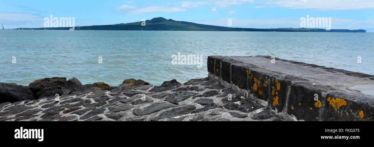 Rangitoto Island Hauraki Gulf Auckland High Resolution Stock ...