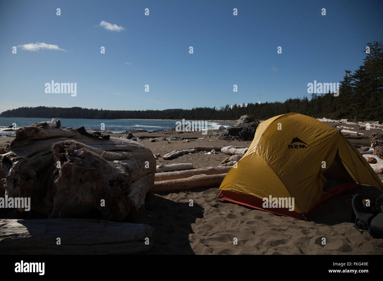 Bc camping tent hi-res stock photography and images - Alamy