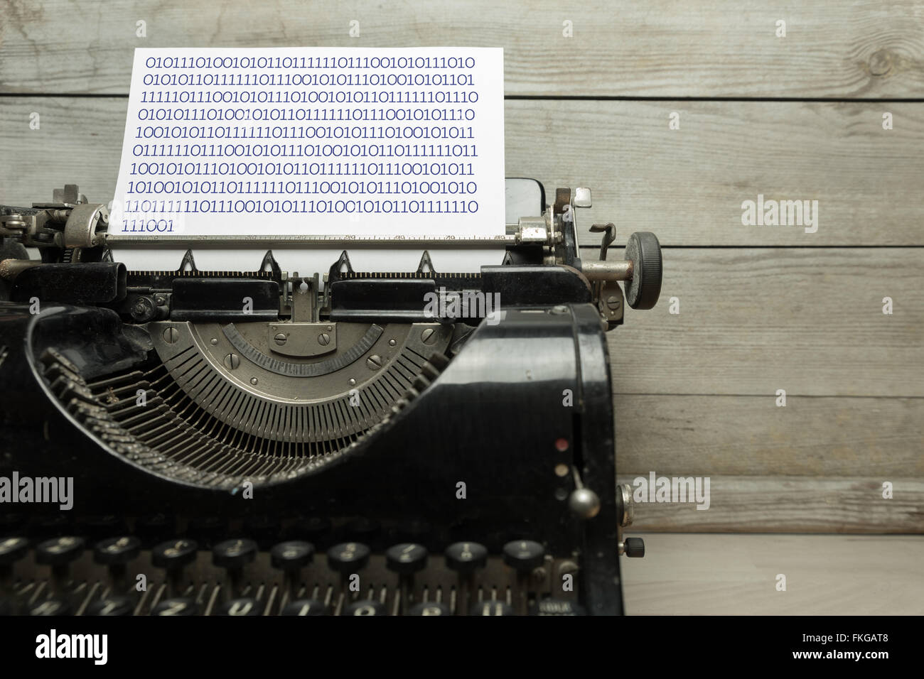 An old typewriter Stock Photo - Alamy
