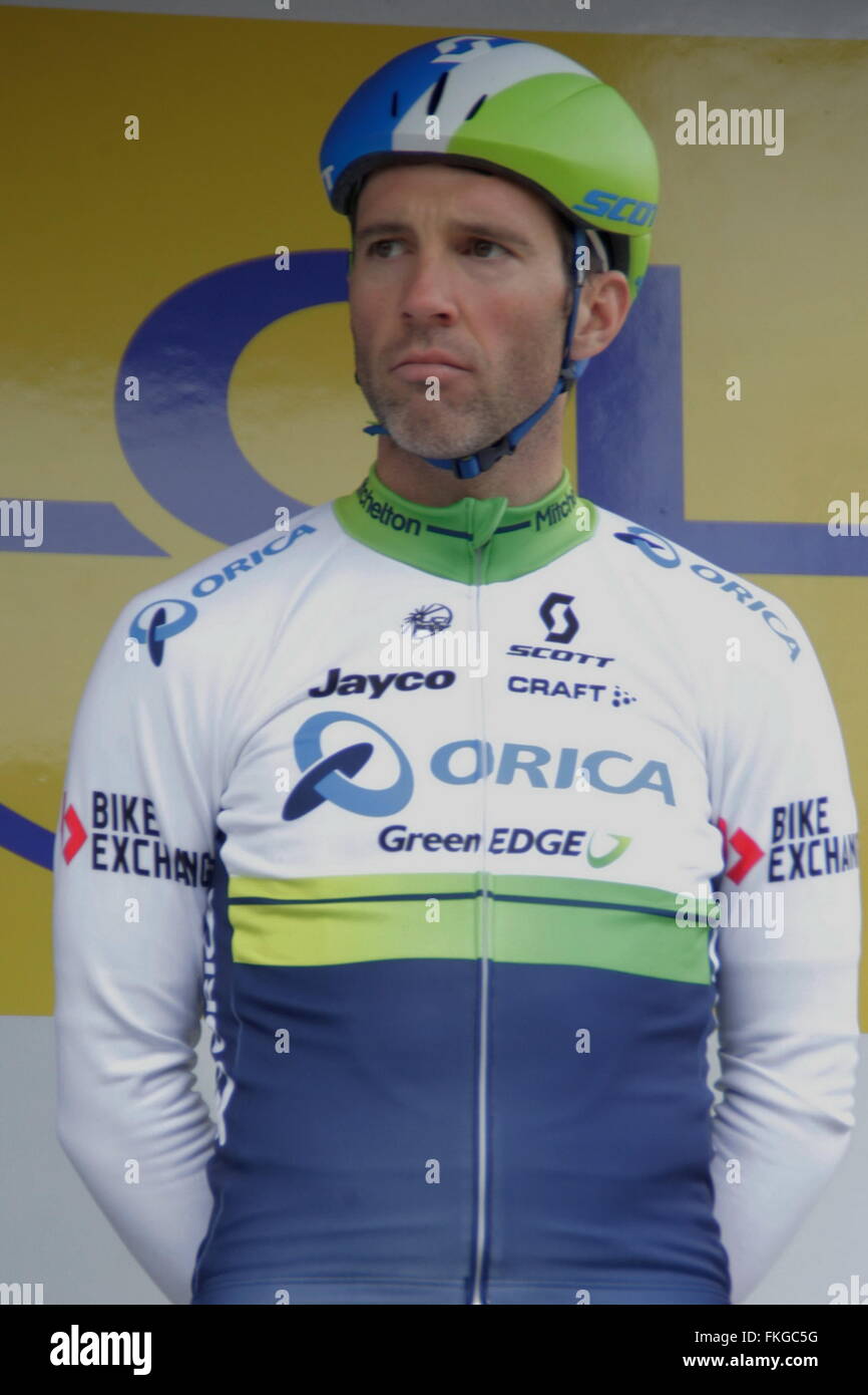 Michal Albasini out to the podium at the first stage of Paris - Nice ...