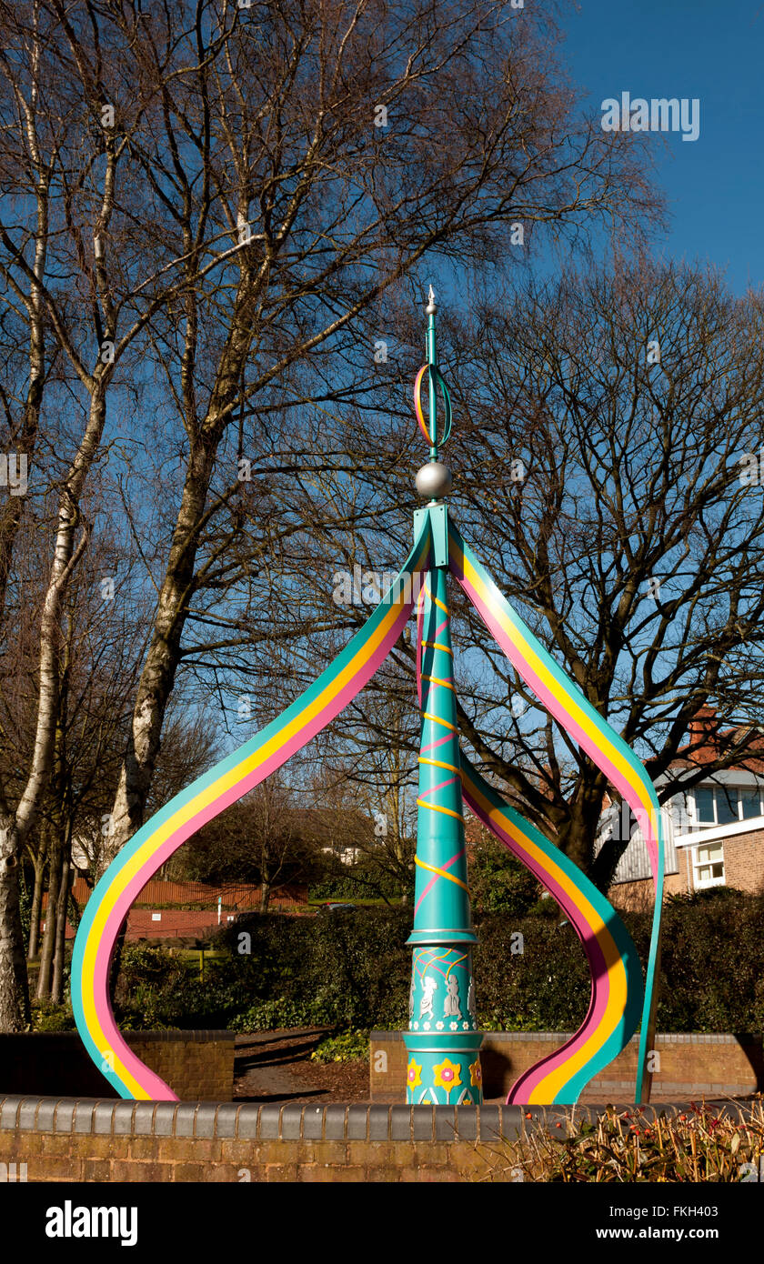 The maypole, Wombourne, Staffordshire, England, UK Stock Photo - Alamy