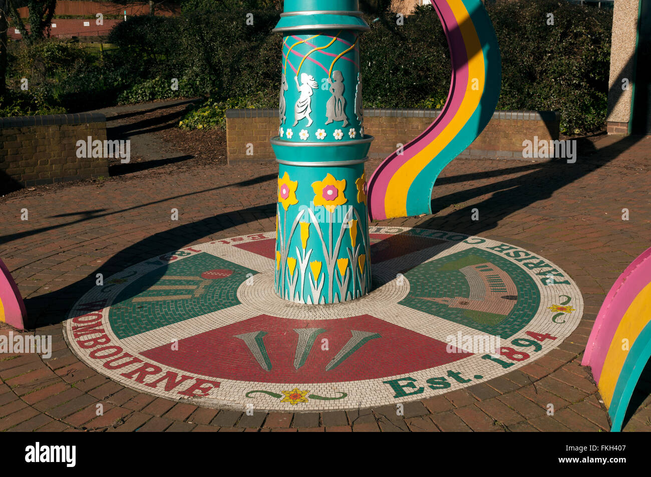 The maypole, Wombourne, Staffordshire, England, UK Stock Photo - Alamy