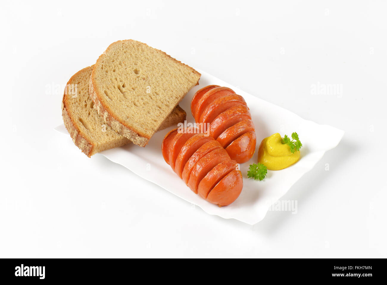 Bratwurst bread hi-res stock photography and images - Alamy