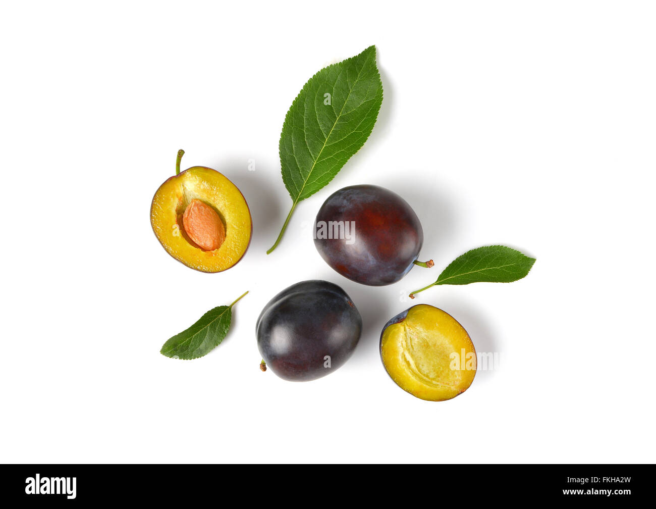 View ripe plums on Cut Out Stock Images & Pictures - Alamy