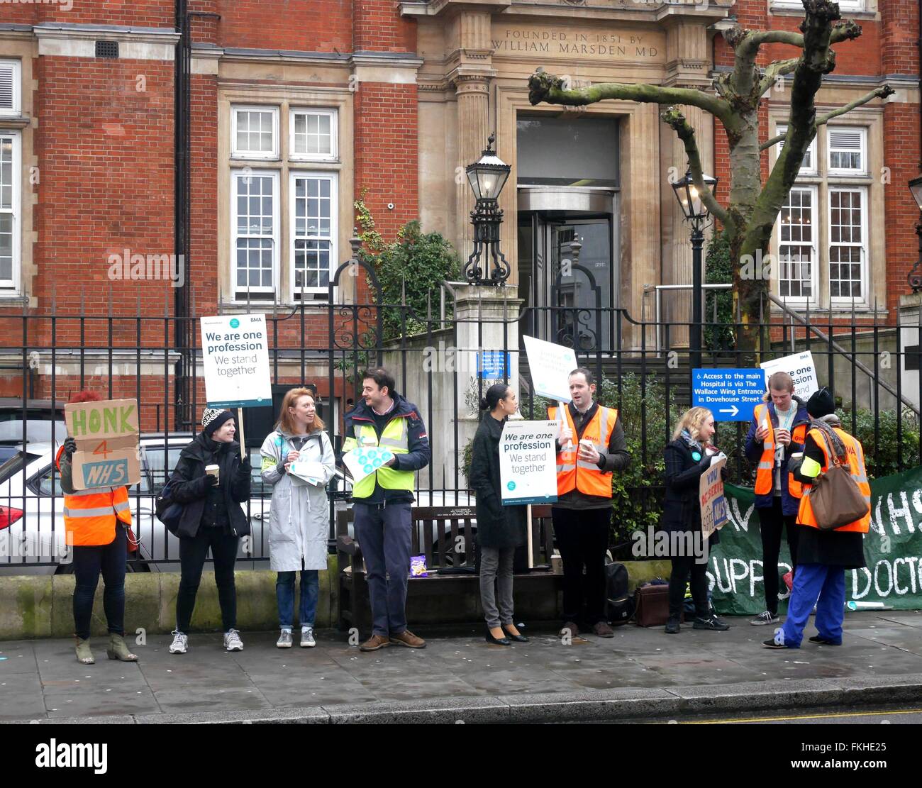 Junior Contract Picket Line High Resolution Stock Photography and ...