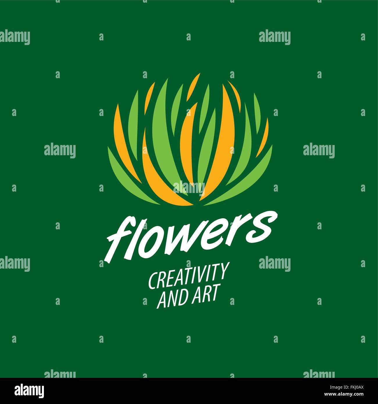 flower vector logo Stock Vector Image & Art - Alamy