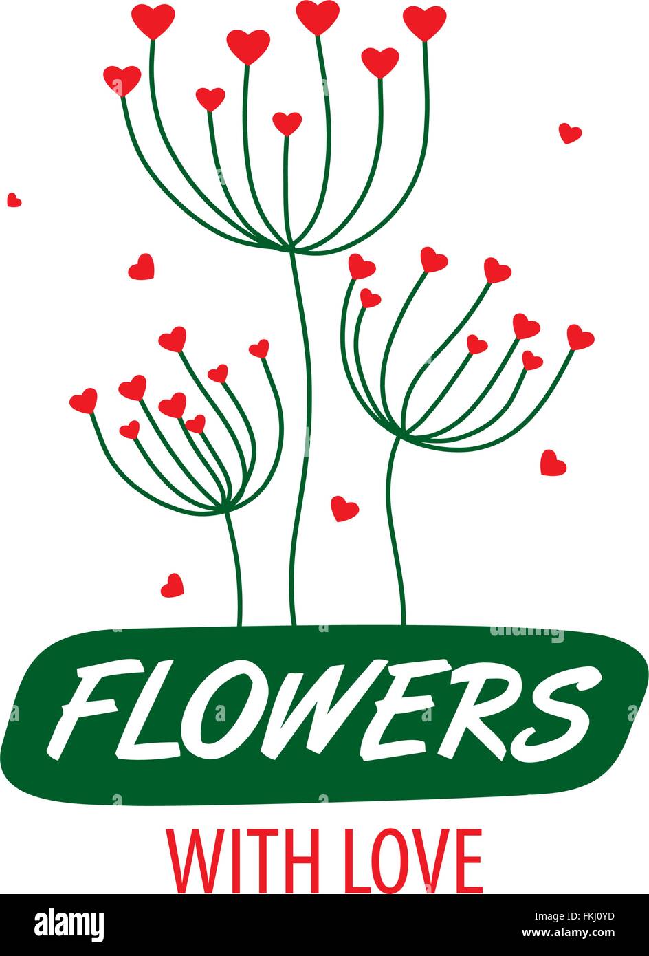 flower vector logo Stock Vector Image & Art - Alamy