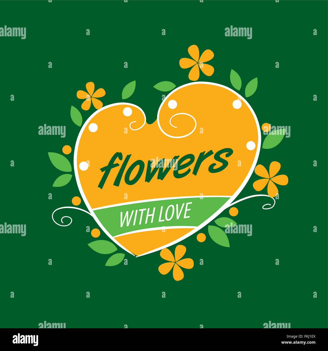 flower vector logo Stock Vector Image & Art - Alamy