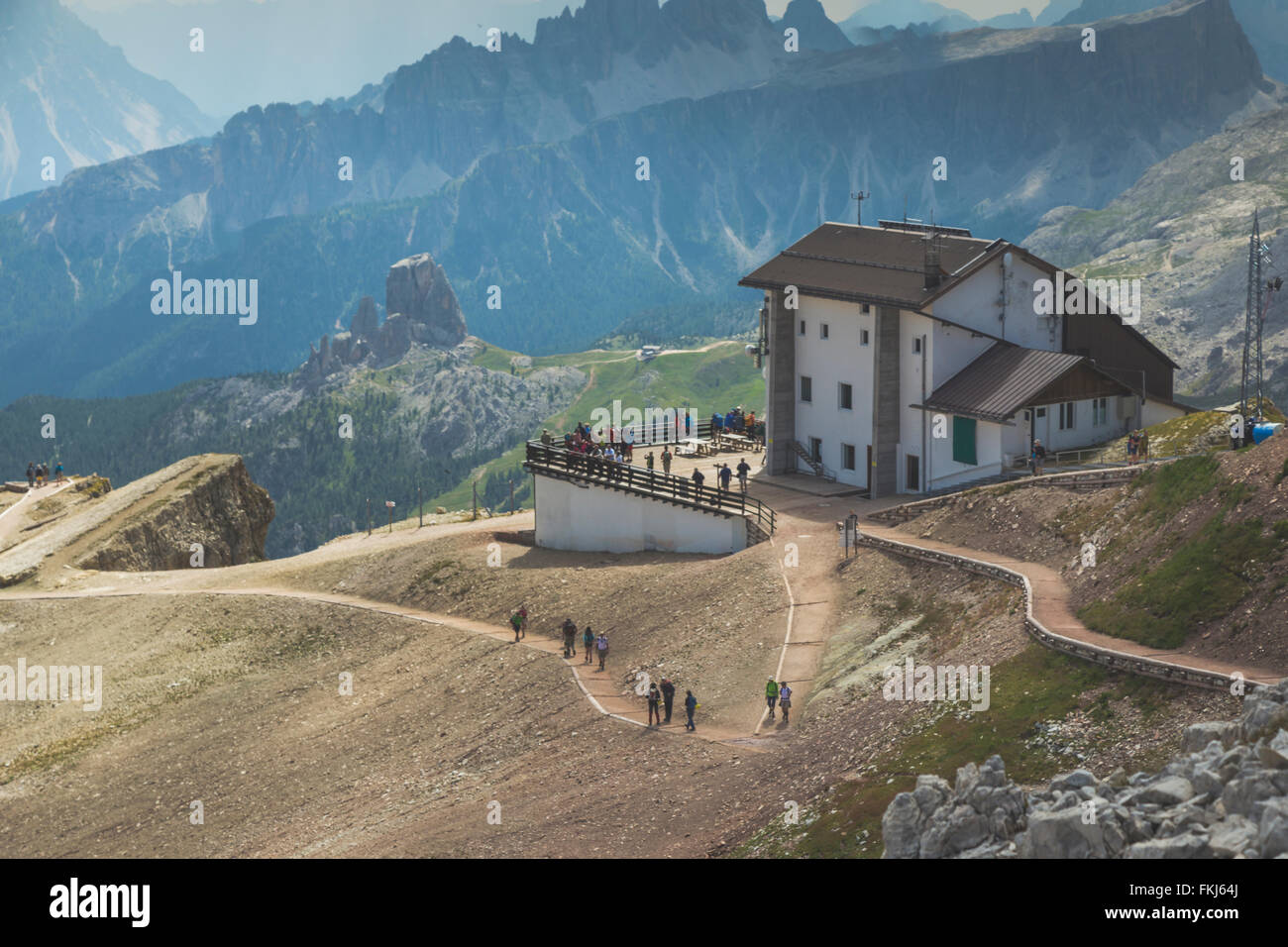 Rifugio lagazuoi in dolomite mountains hi-res stock photography and ...