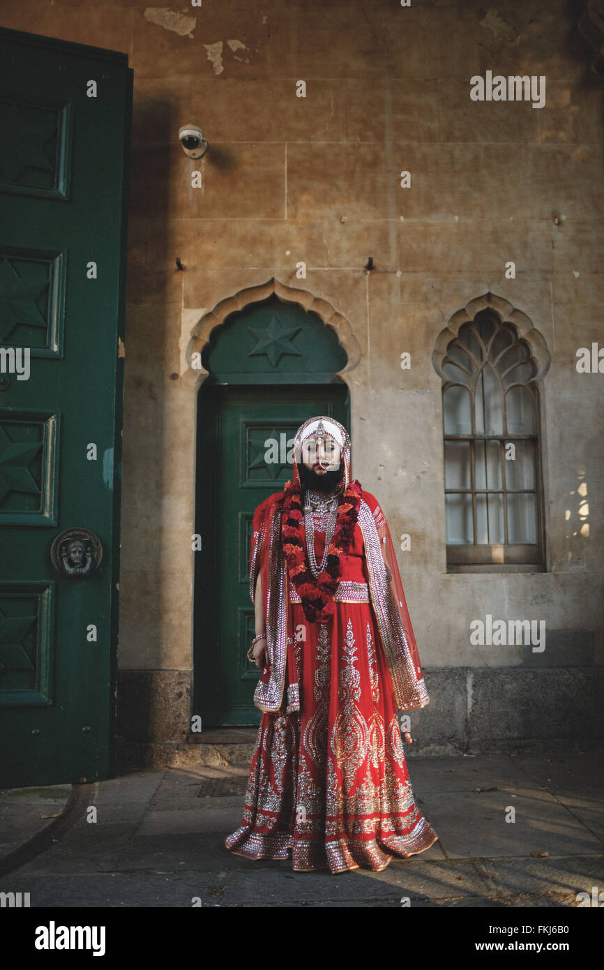 Harnaam Kaur, the Bearded Dame body positive activist Stock Photo - Alamy