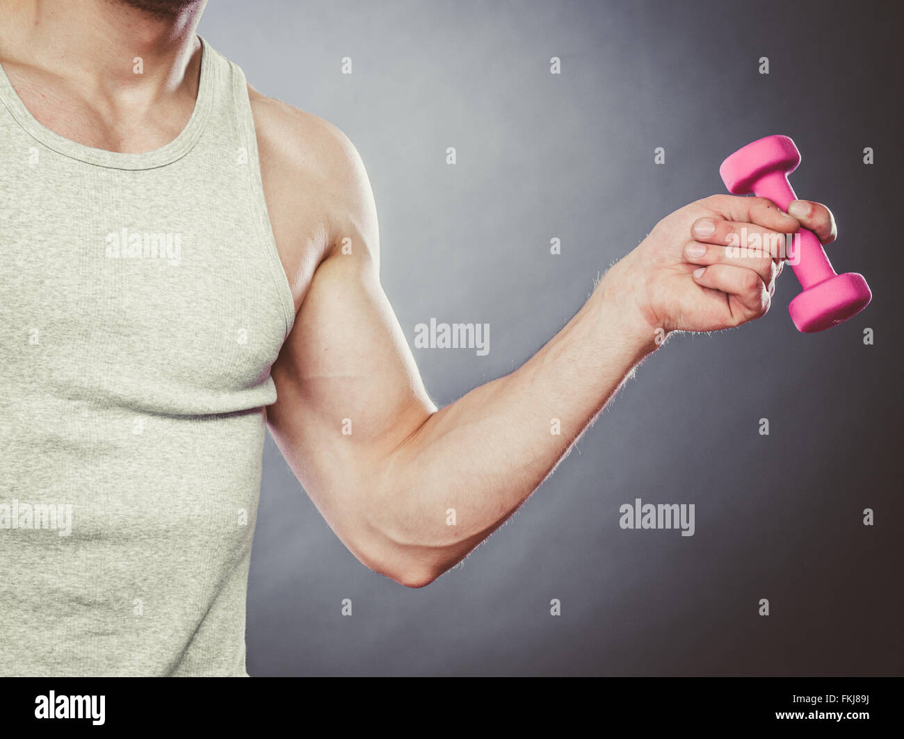 Man lifting weight funny hi-res stock photography and images - Alamy