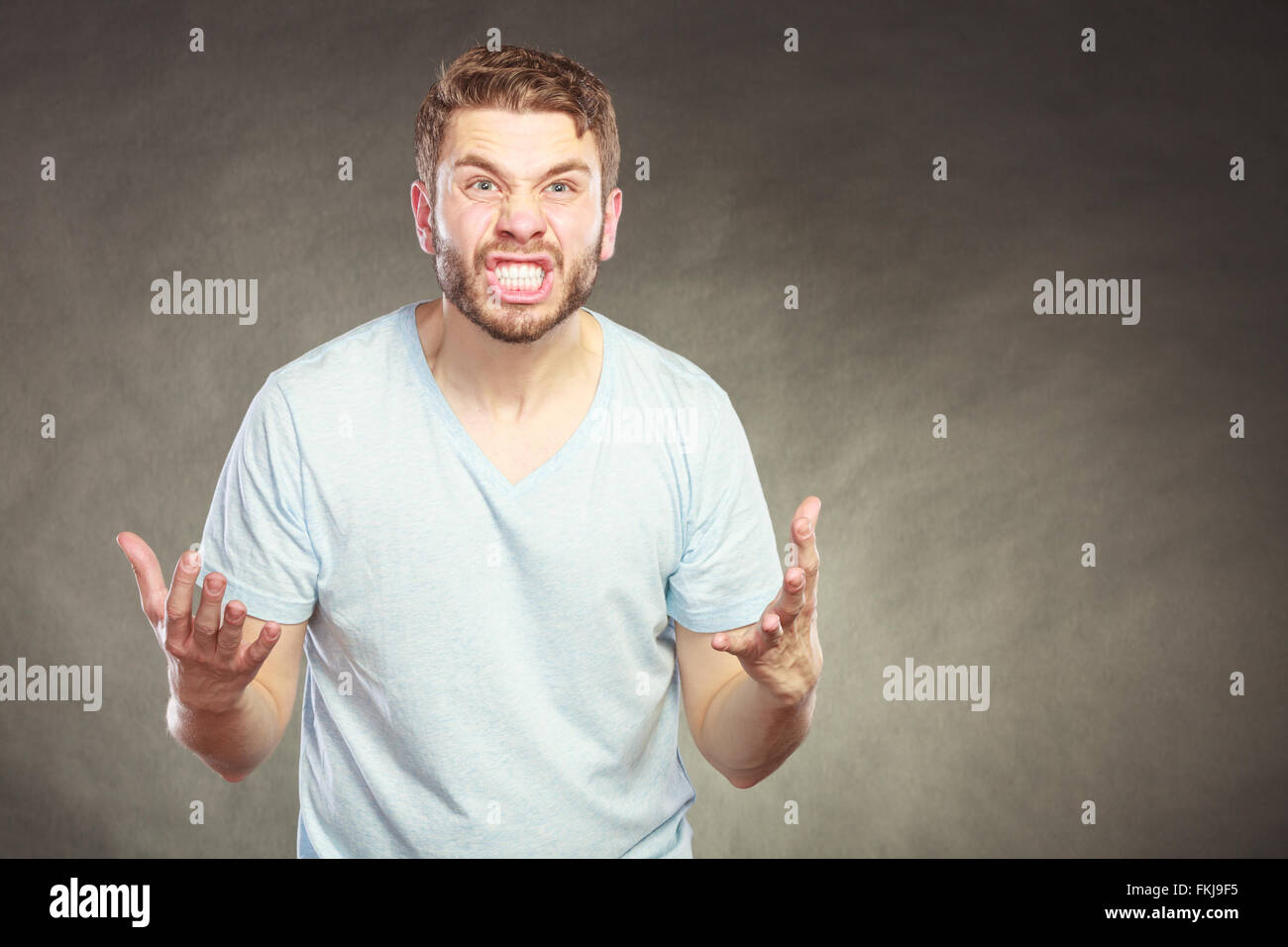 Angry negative black young hi-res stock photography and images - Alamy