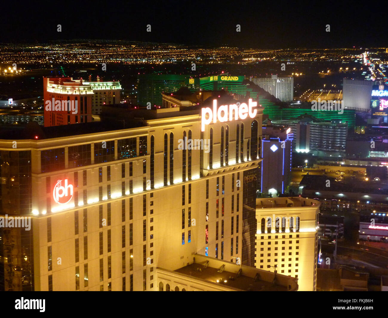 Planet hollywood resort and casino hi-res stock photography and images ...
