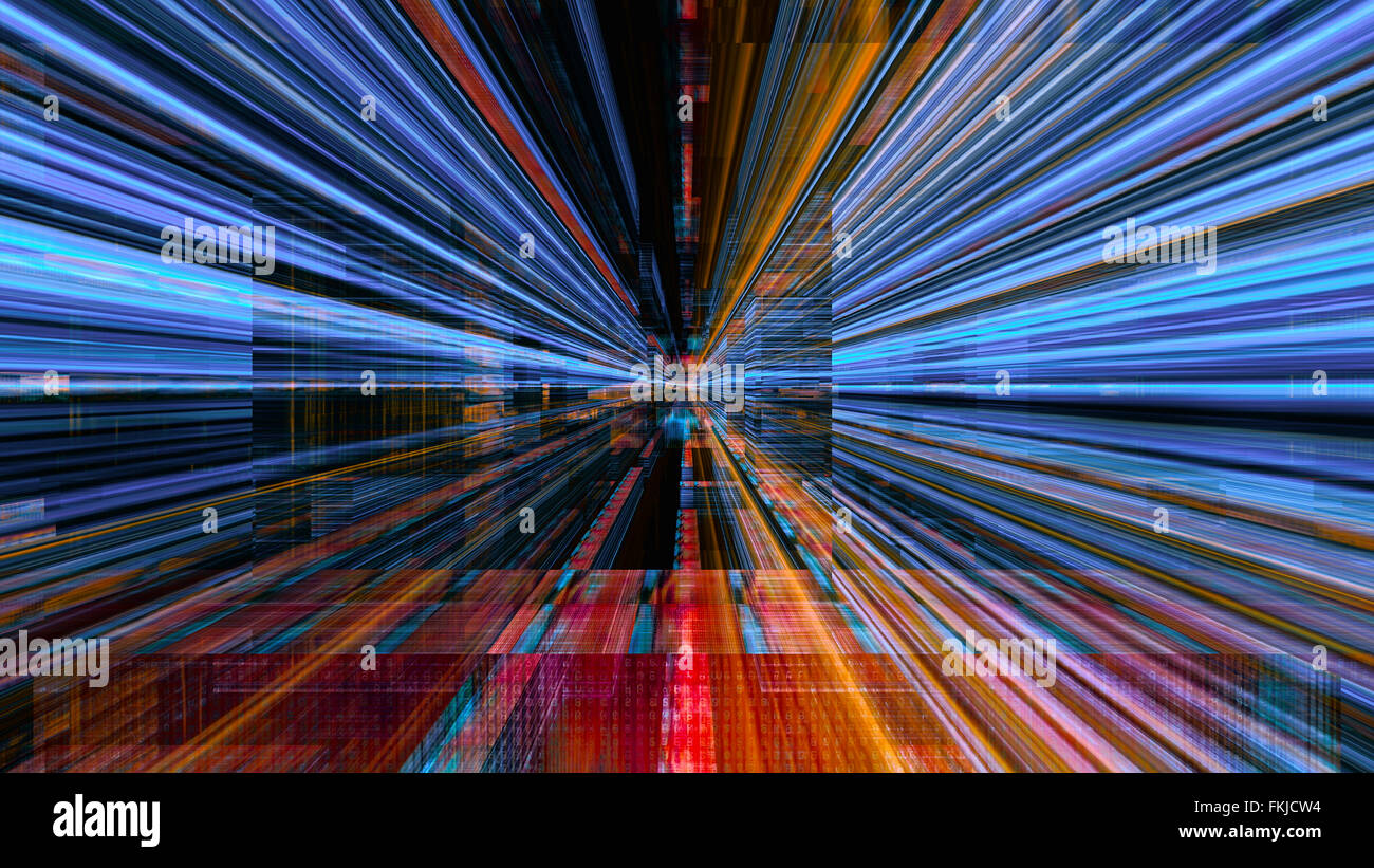 Futuristic Digital Light Technology 10799 Stock Photo - Alamy