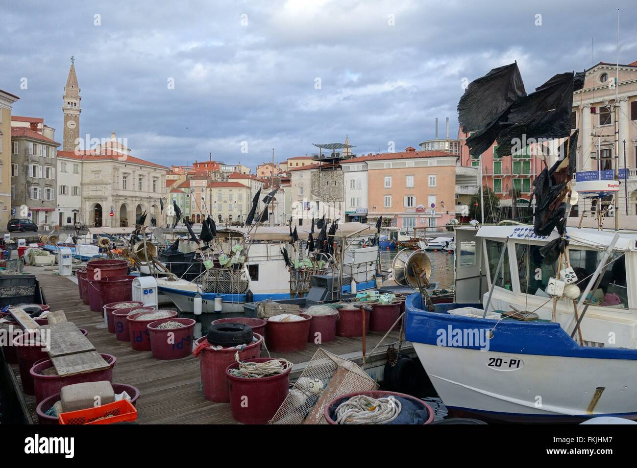 Slovenia - Piran/Pirano - Port Stock Photo - Alamy
