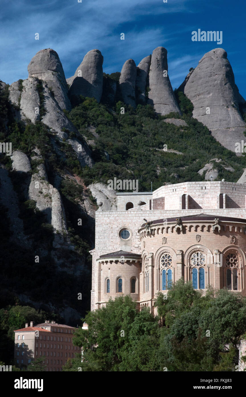 Montserrat monastery hi-res stock photography and images - Alamy