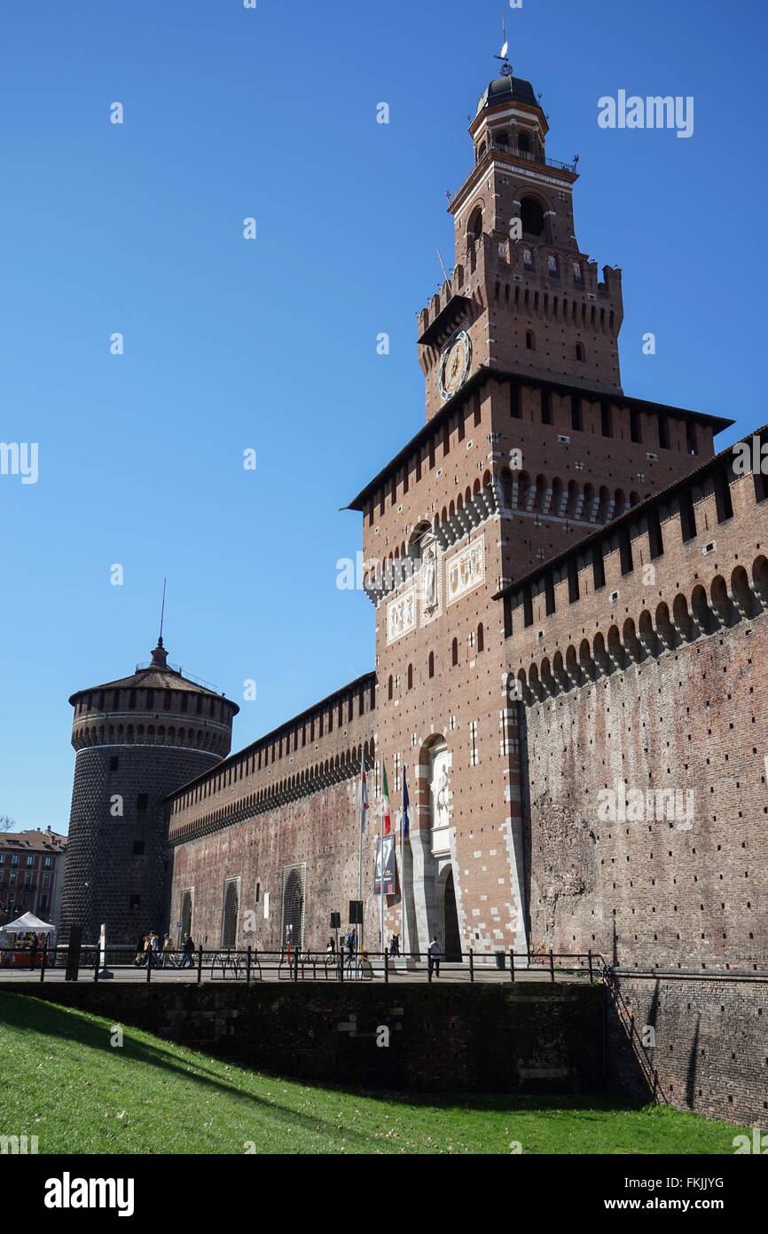 Castello sforzesco da vinci hi-res stock photography and images - Alamy