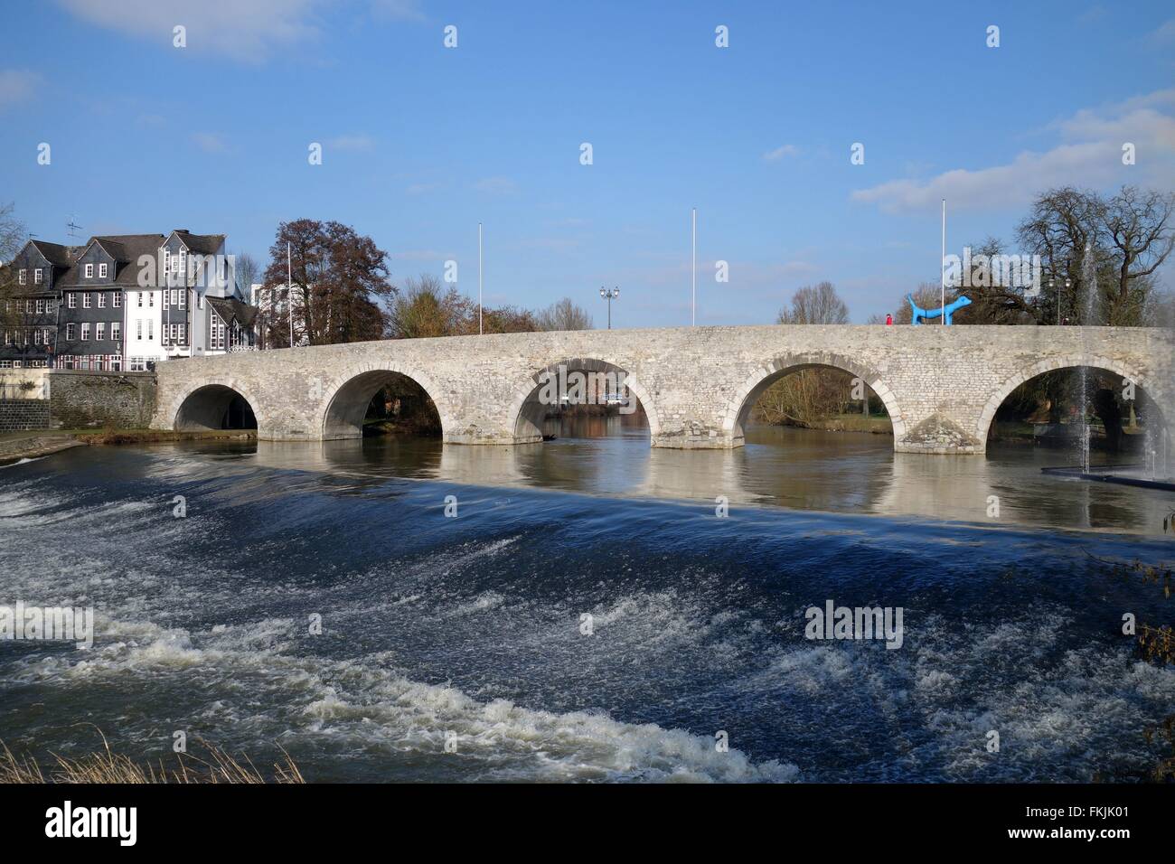 Wetzlar - Old Lahn bridge Stock Photo - Alamy