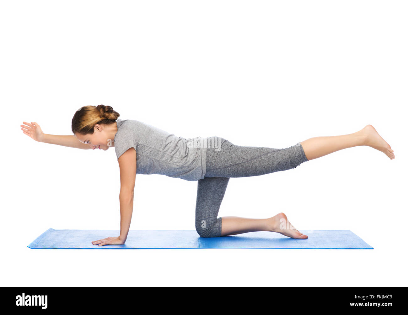 Girl balancing on table hi-res stock photography and images - Alamy