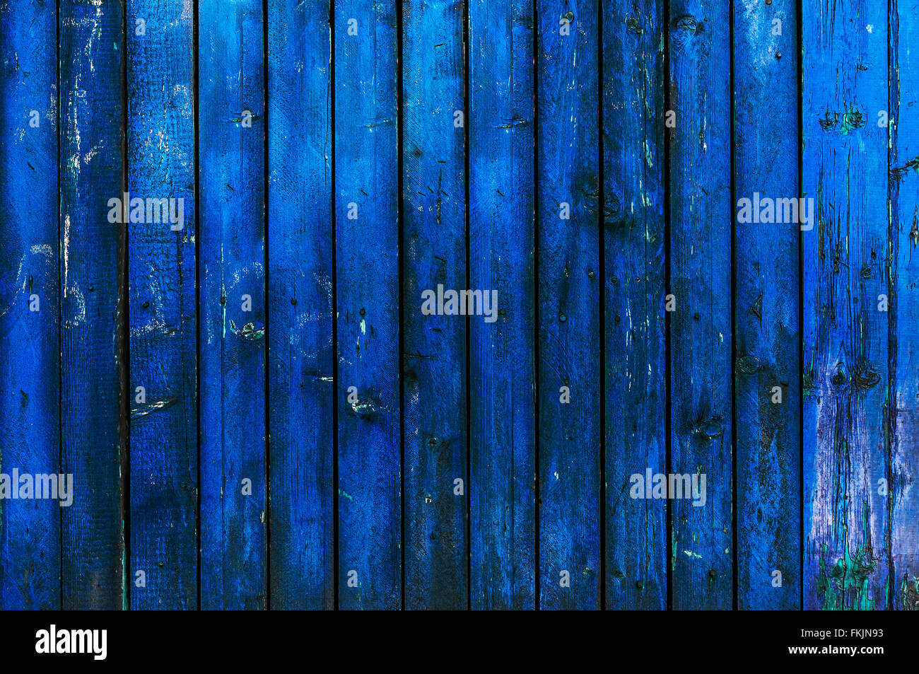 Old rustic blue wooden background Stock Photo - Alamy