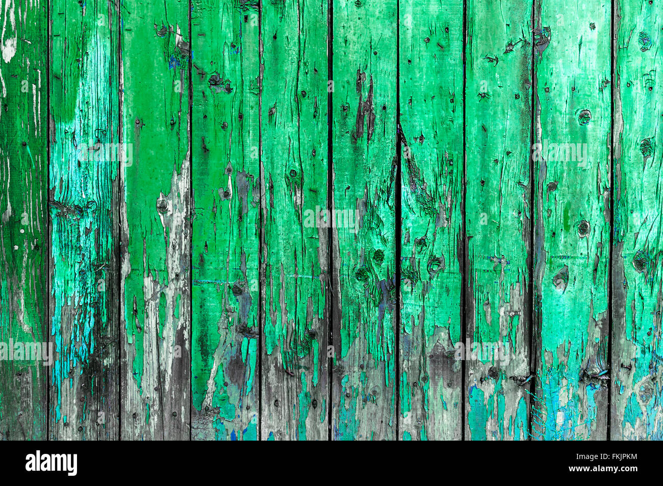 Old rustic green wooden background Stock Photo - Alamy