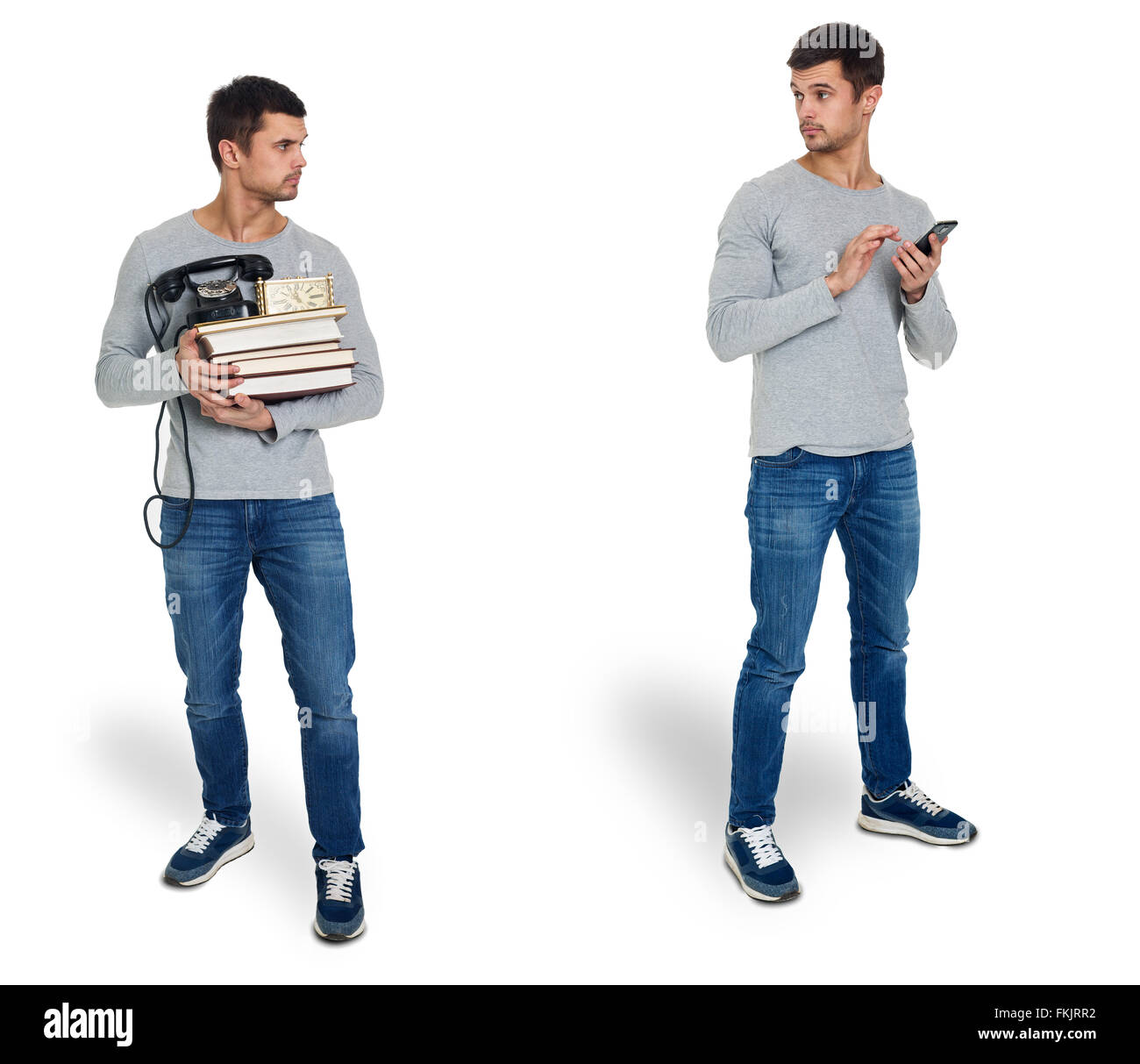 Men comparison hi-res stock photography and images - Alamy