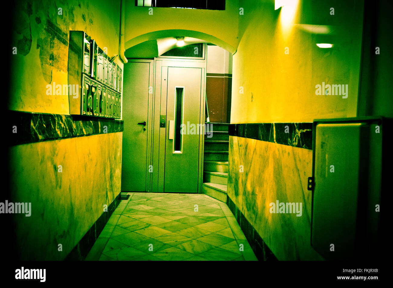 Apartment elevator hi-res stock photography and images - Alamy