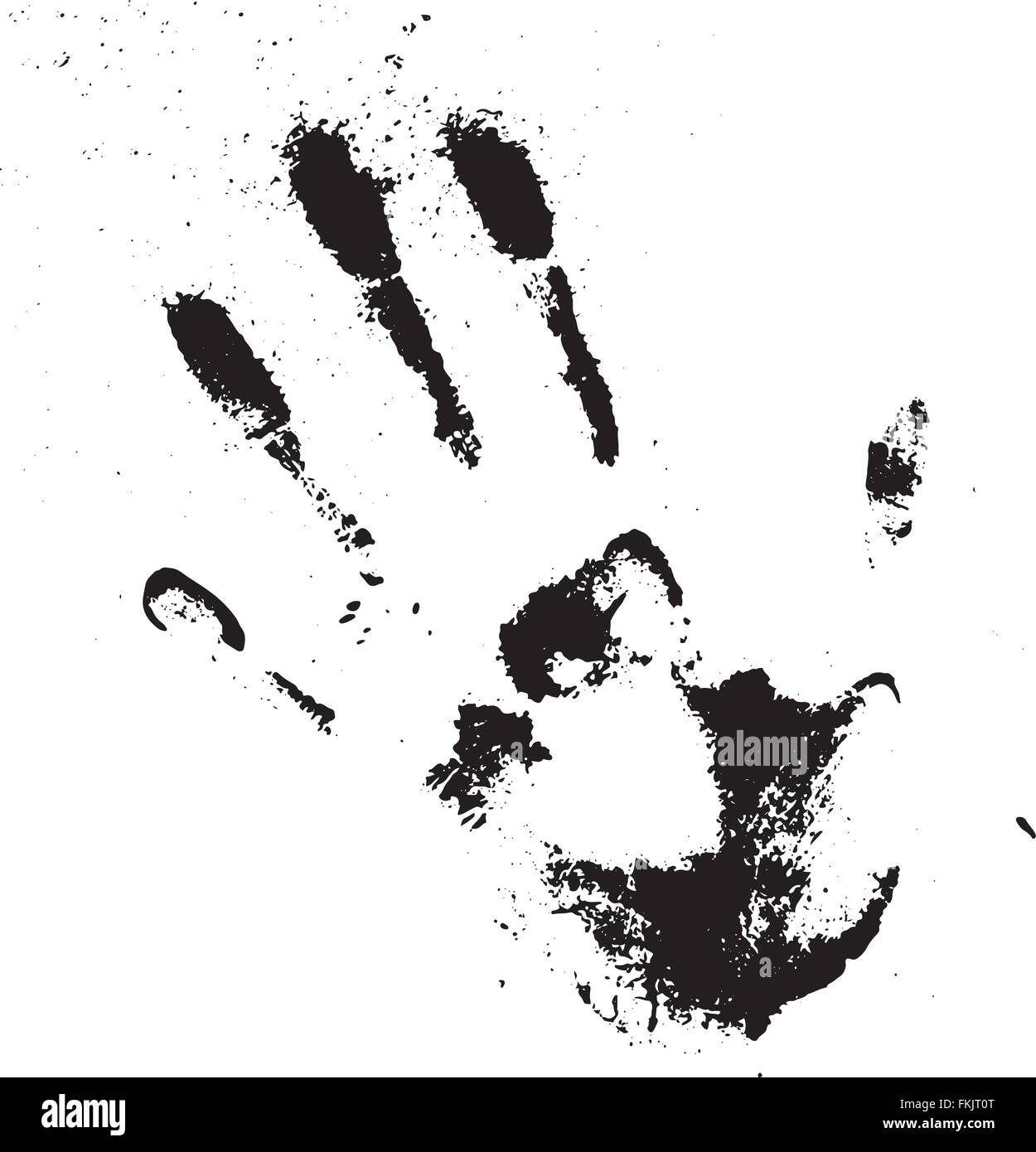 Hand smeared Stock Vector Images - Alamy