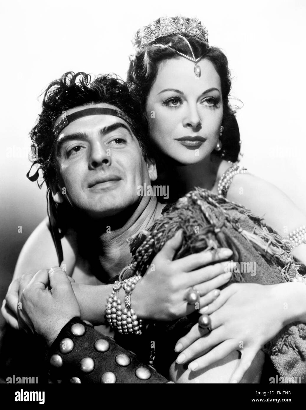 Victor mature as samson Black and White Stock Photos & Images - Alamy