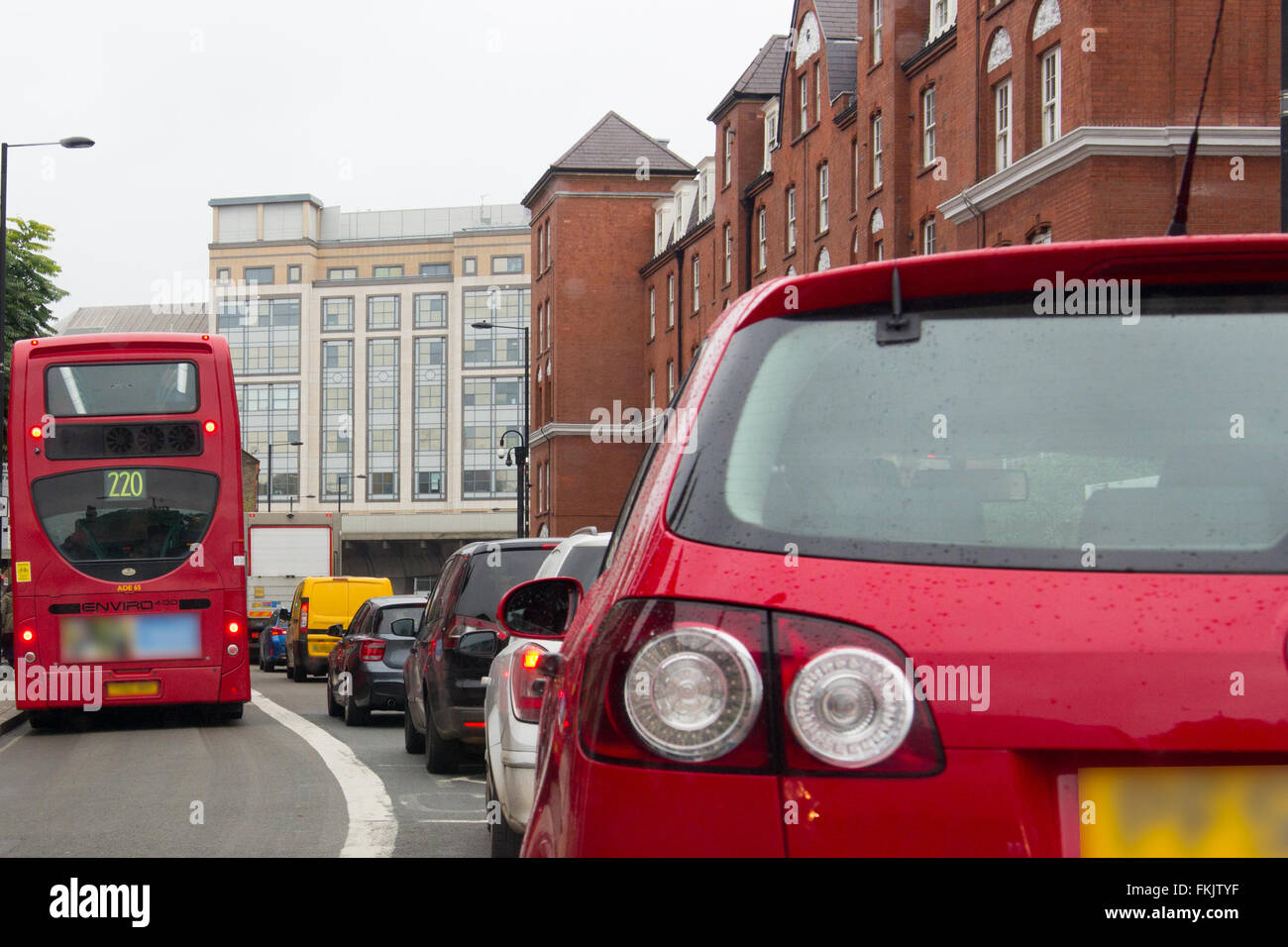 Traffic chaos uk city hi-res stock photography and images - Alamy