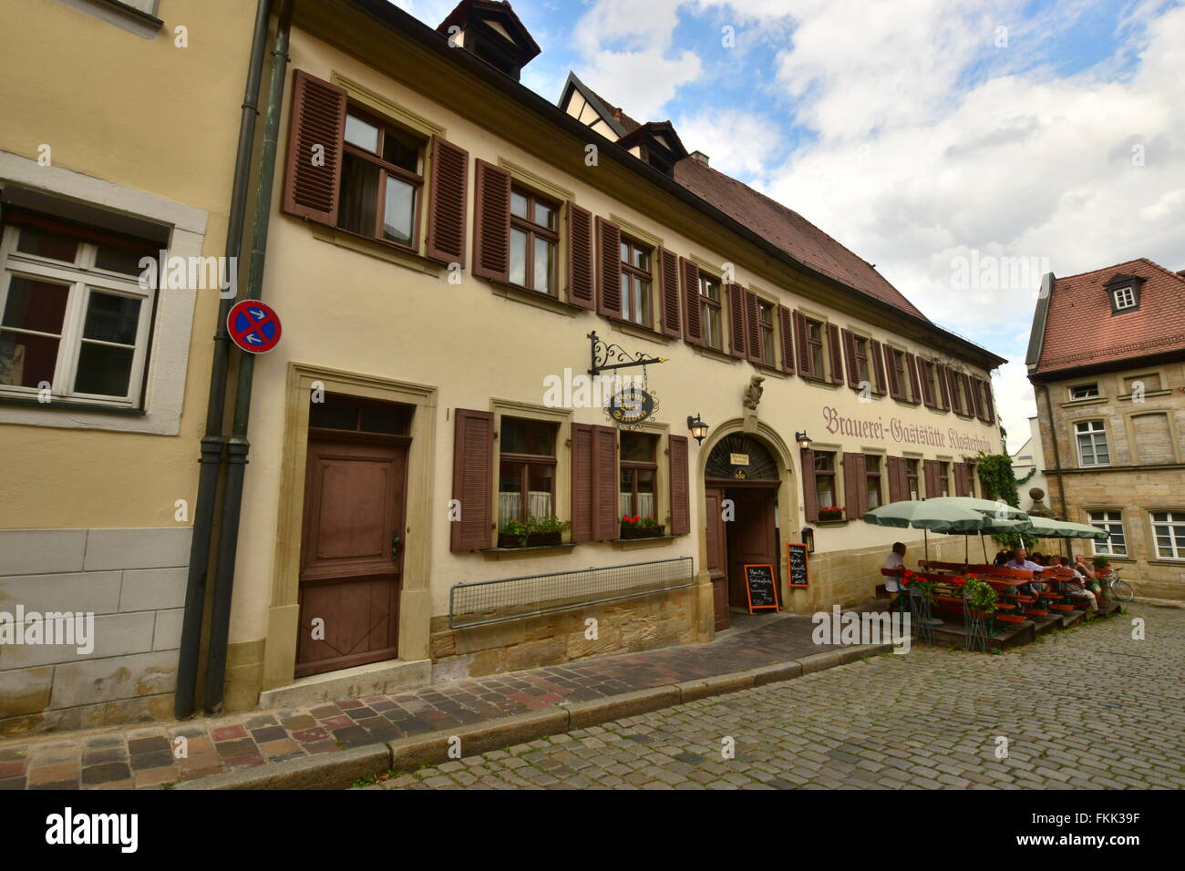 Street view in Bamberg, Germany Stock Photo - Alamy