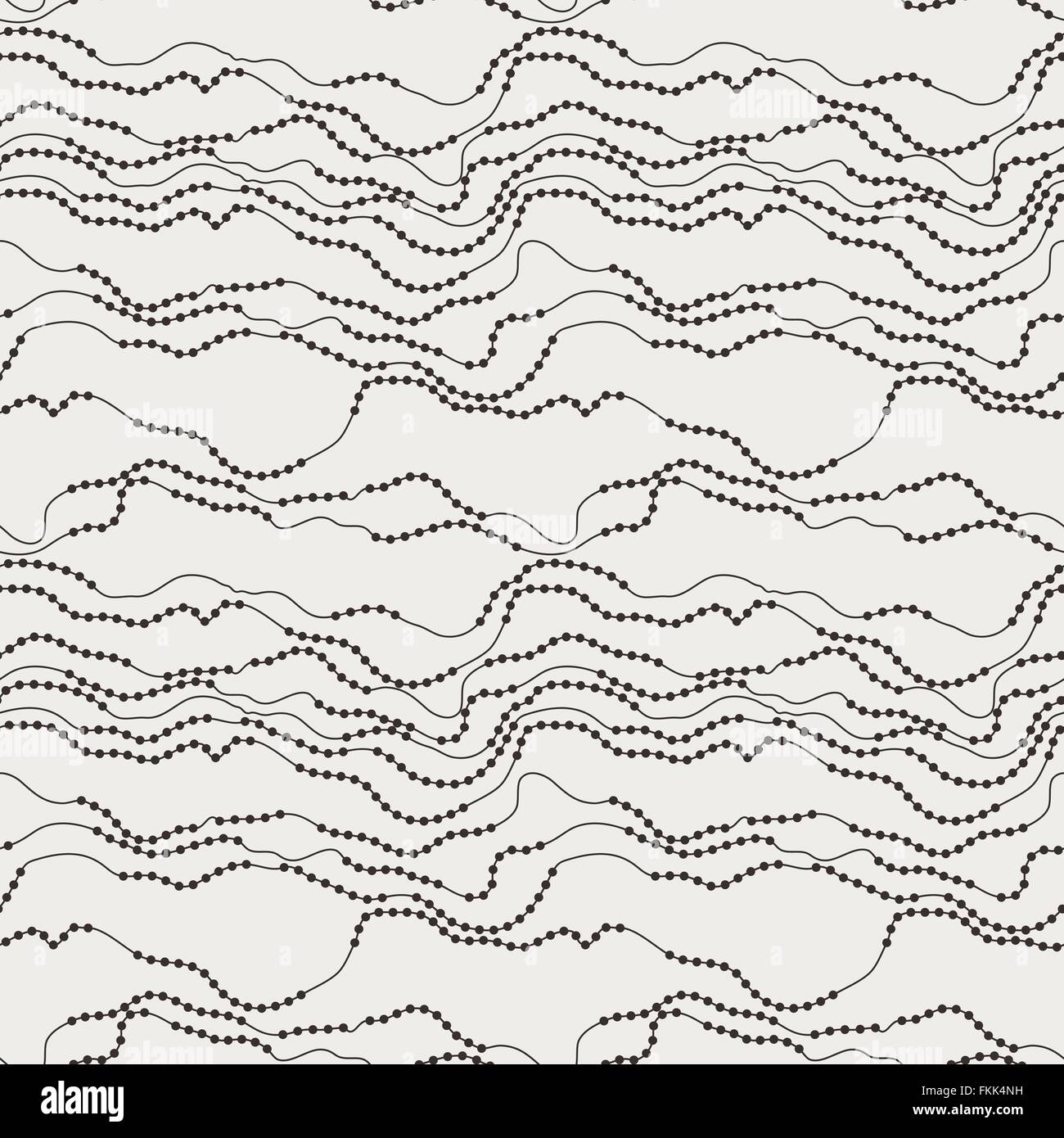 Seamless vector pattern of curved lines Stock Vector Image & Art - Alamy