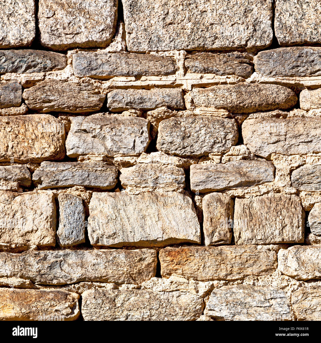 step brick in greece old wall and texture material the background Stock ...