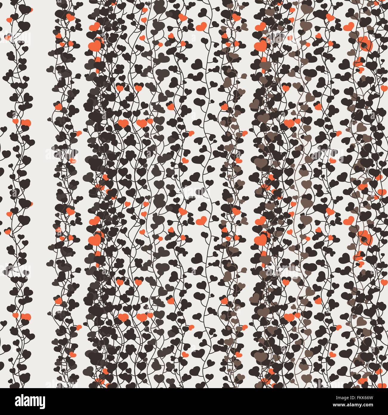 Seamless vector floral pattern of curved vines Stock Vector Image & Art ...