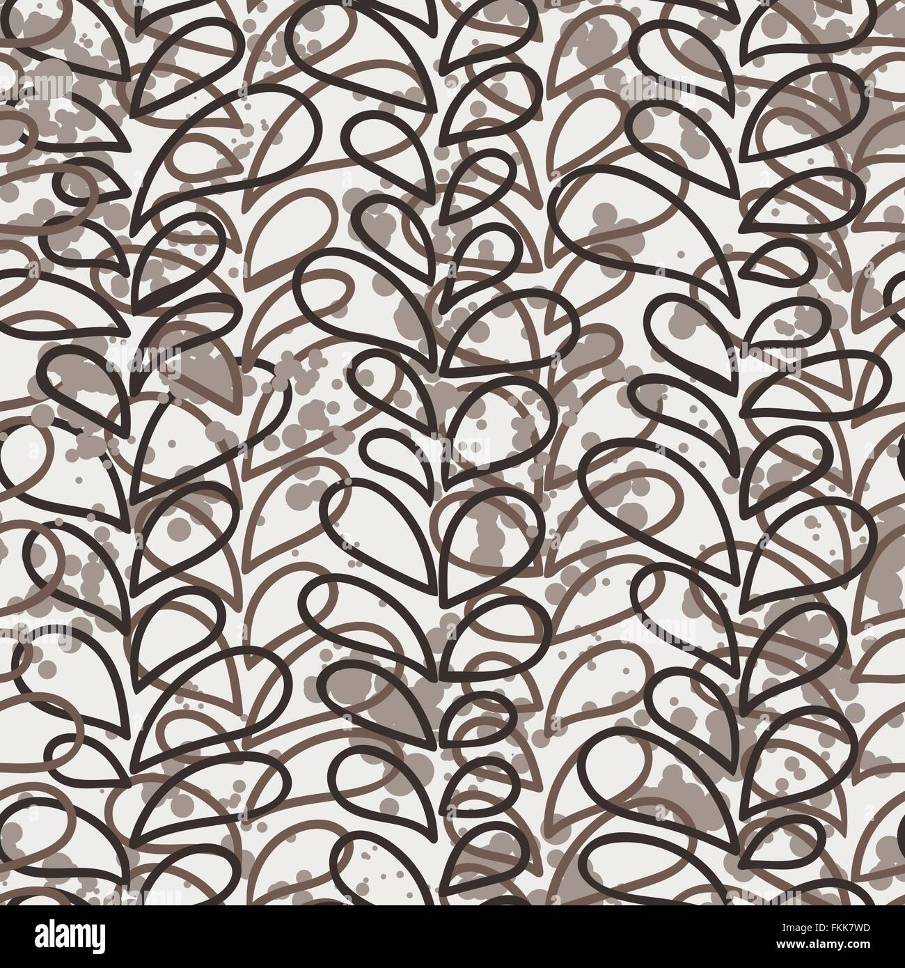 Vector seamless pattern of colored vines Stock Vector Image & Art - Alamy