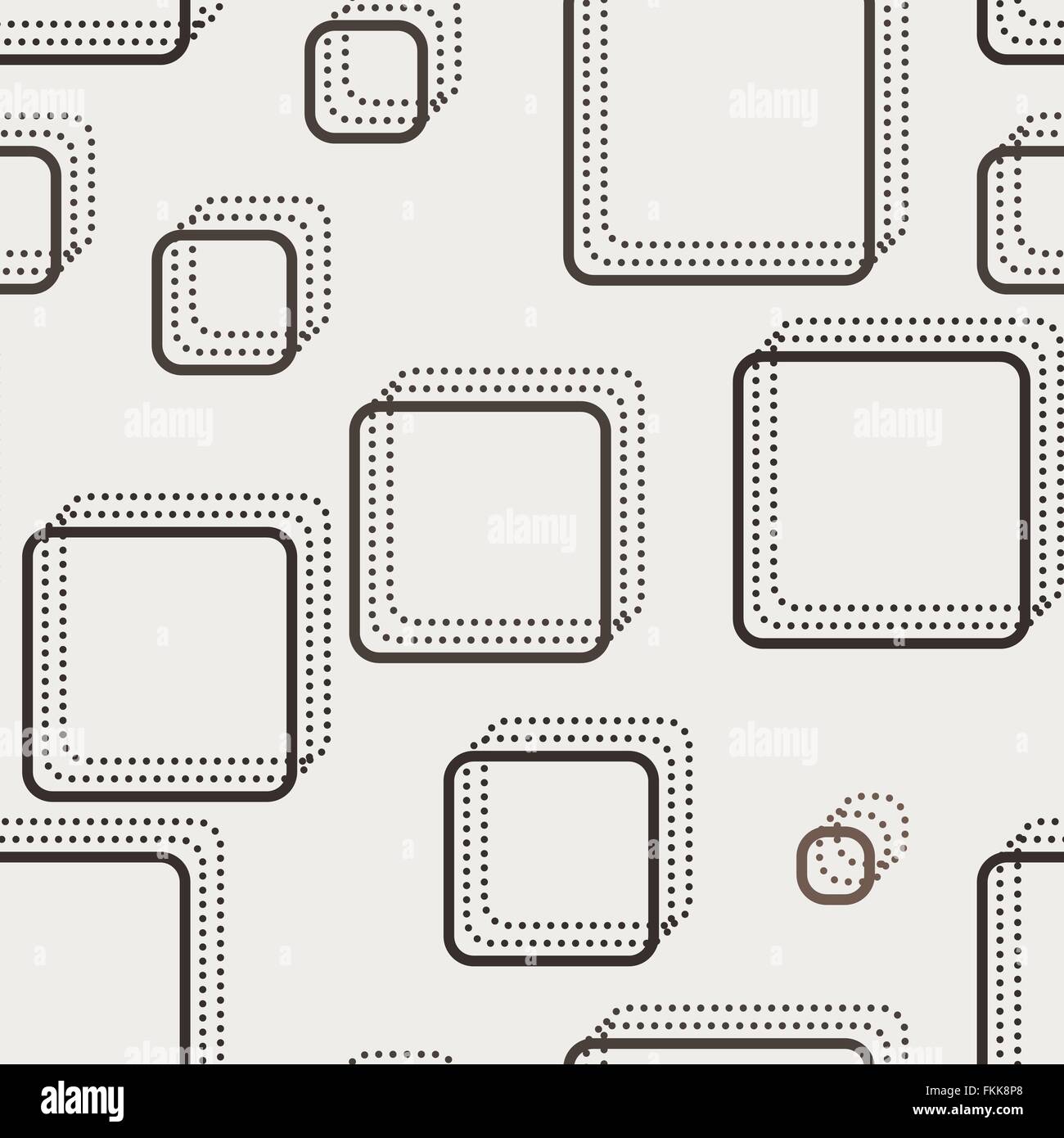 Vector seamless dotted and lined pattern Stock Vector Image & Art - Alamy