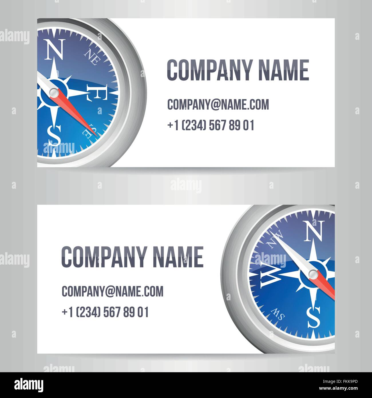 A set of cards with the image of a compass Stock Vector Image & Art - Alamy