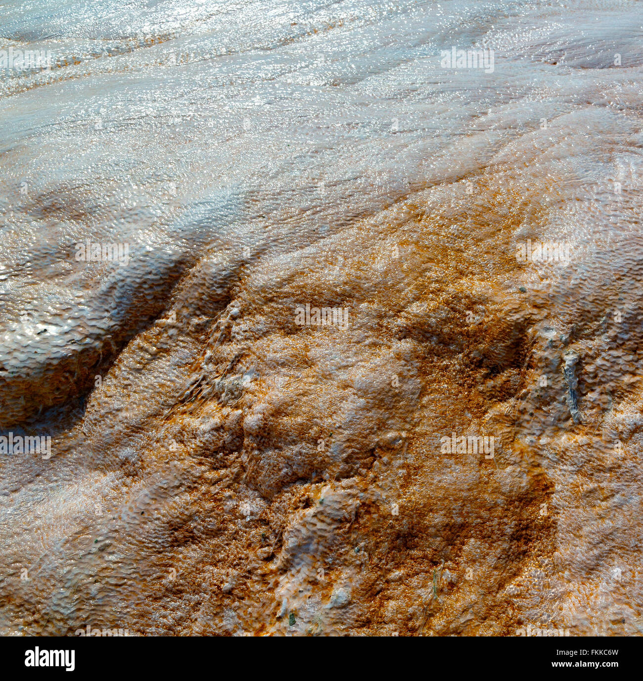 unique abstract in pamukkale turkey asia the old calcium bath and ...