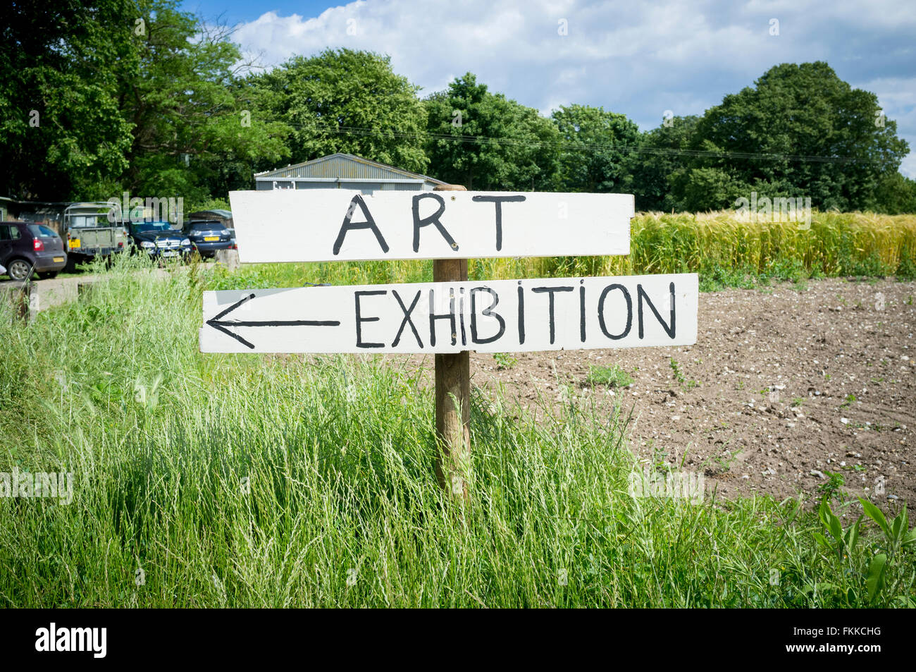 Exhibition sign hi-res stock photography and images - Alamy