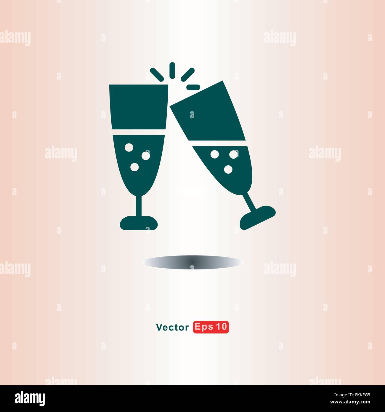 Champagne tablet Stock Vector Images - Alamy