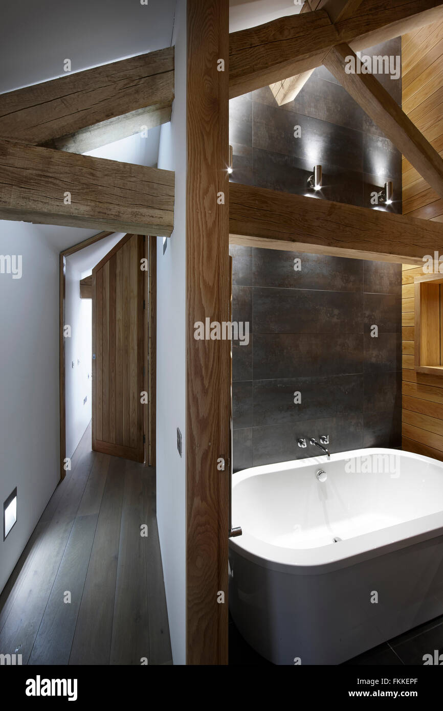 An interior view from Cat Hill Barn, in Derbyshire, a modern barn ...
