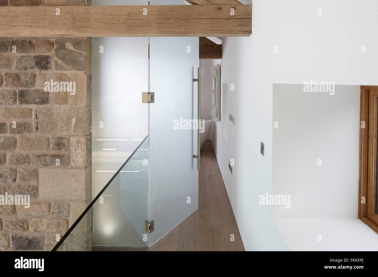 An interior view from Cat Hill Barn, in Derbyshire, a modern barn ...