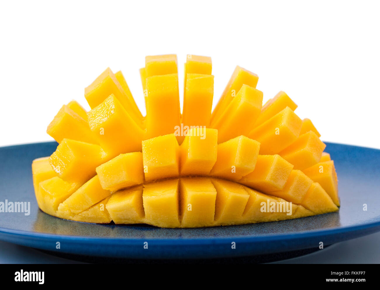 Mango fruit cut in half hi-res stock photography and images - Alamy