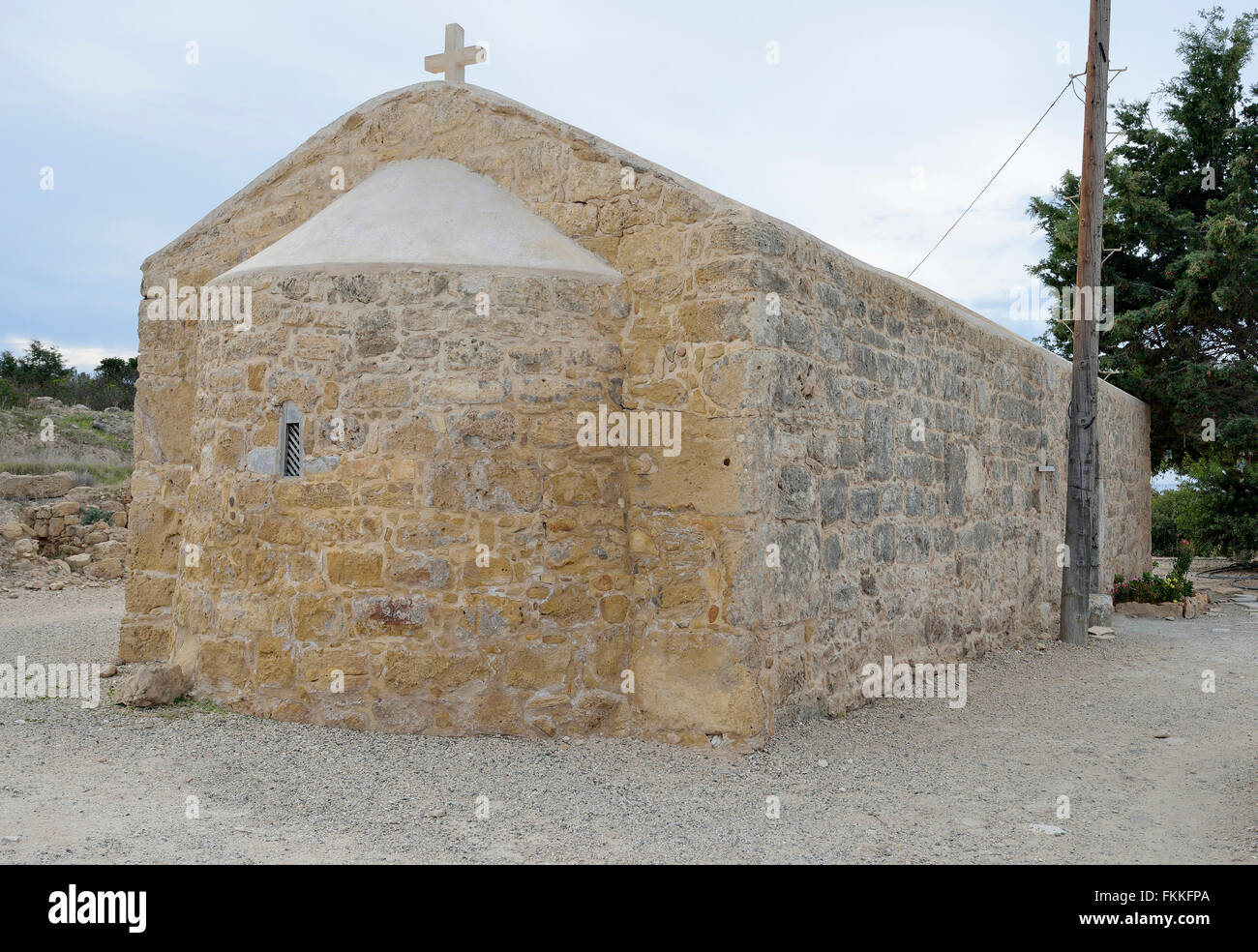 Small church cyprus hi-res stock photography and images - Alamy