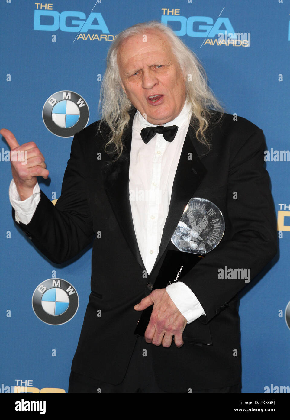 68th Annual DGA Awards 2016 - Press Room held at the Hyatt Regency ...