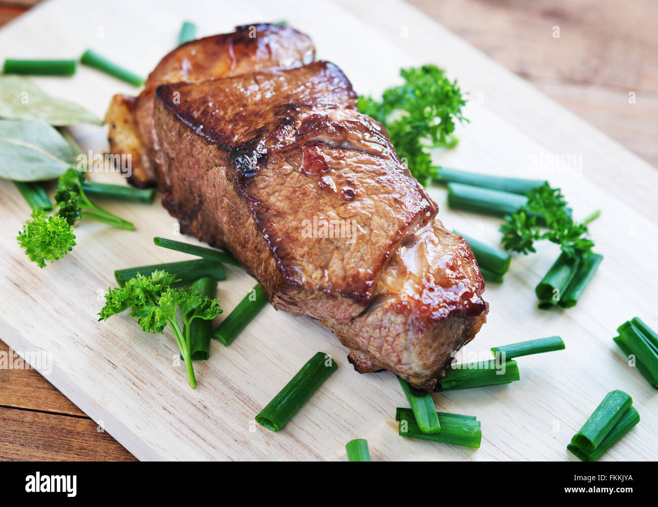 Closeup shot grilled beef hi-res stock photography and images - Alamy
